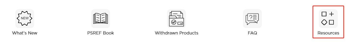 Product Specifications Reference (PSREF) FAQ