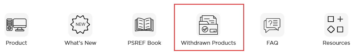Product Specifications Reference (PSREF) FAQ